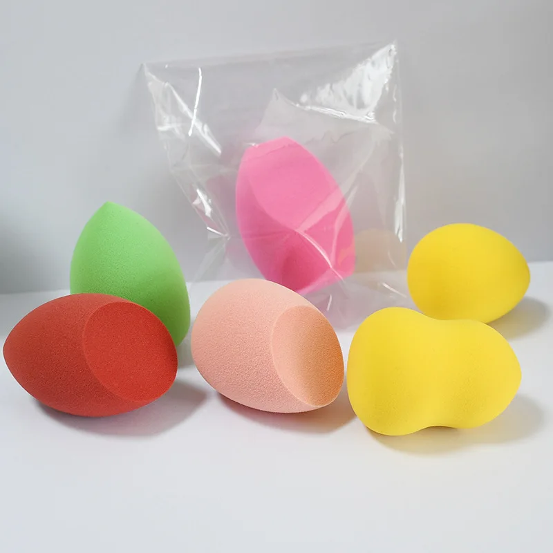 Brown Color Tear Drop Shaped Latex Free Makeup Sponges - Buy Makeup ...