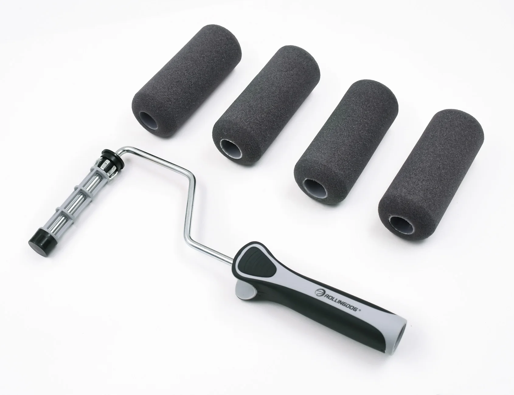 ROLLINGDOG-PRO 70278 5PC 4" Jumbo Foam Mini Roller Set