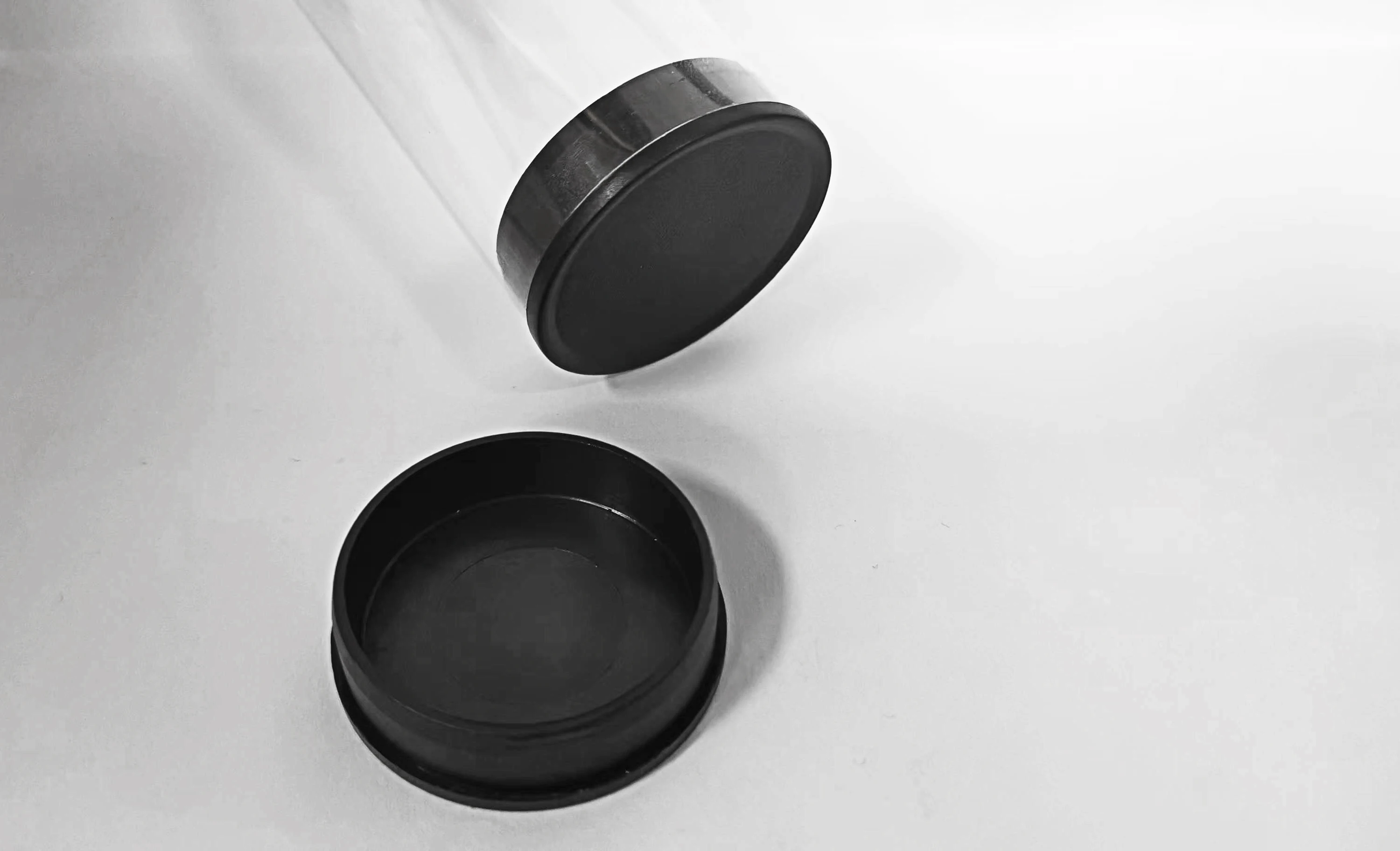 Pc Tube Translucent Lid Packaging - Perfect for Crafts