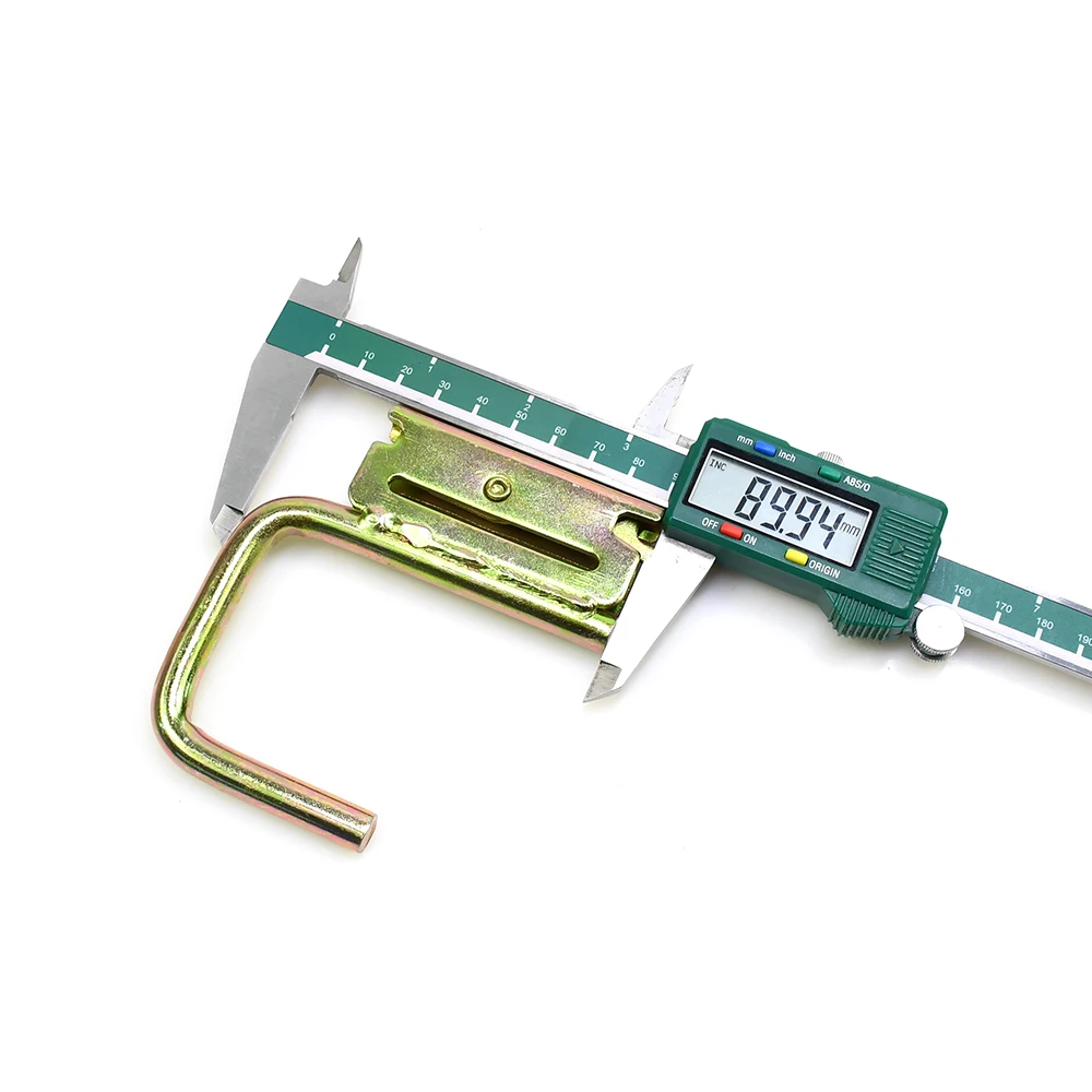 Factory Price Spring Loaded E Track Square J Hook Tie Down Accessories ...