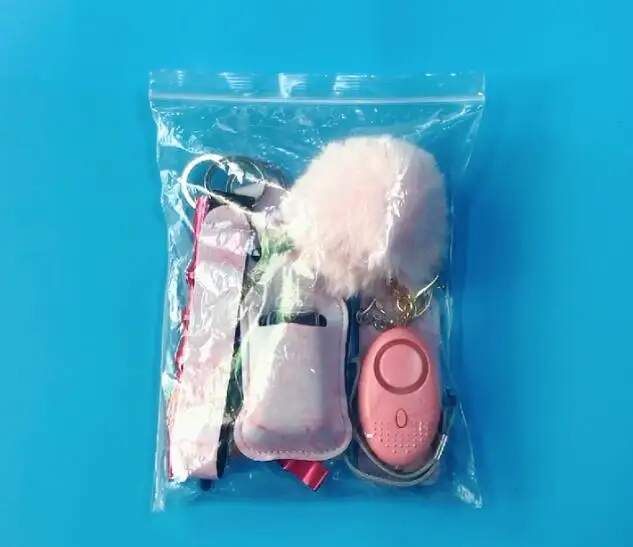 Amazon Wholesale 11pcs/set Personal Self-defense Protection Key Chain ...