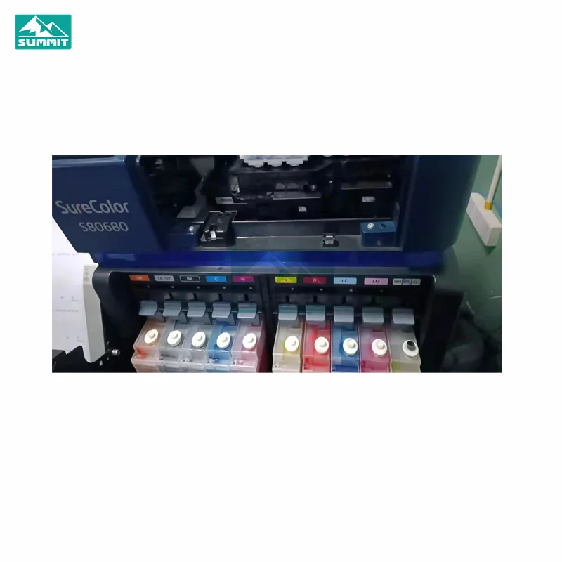 Surecolor S80680 New Model Eco Solvent Printer With Nine Color +sliver ...