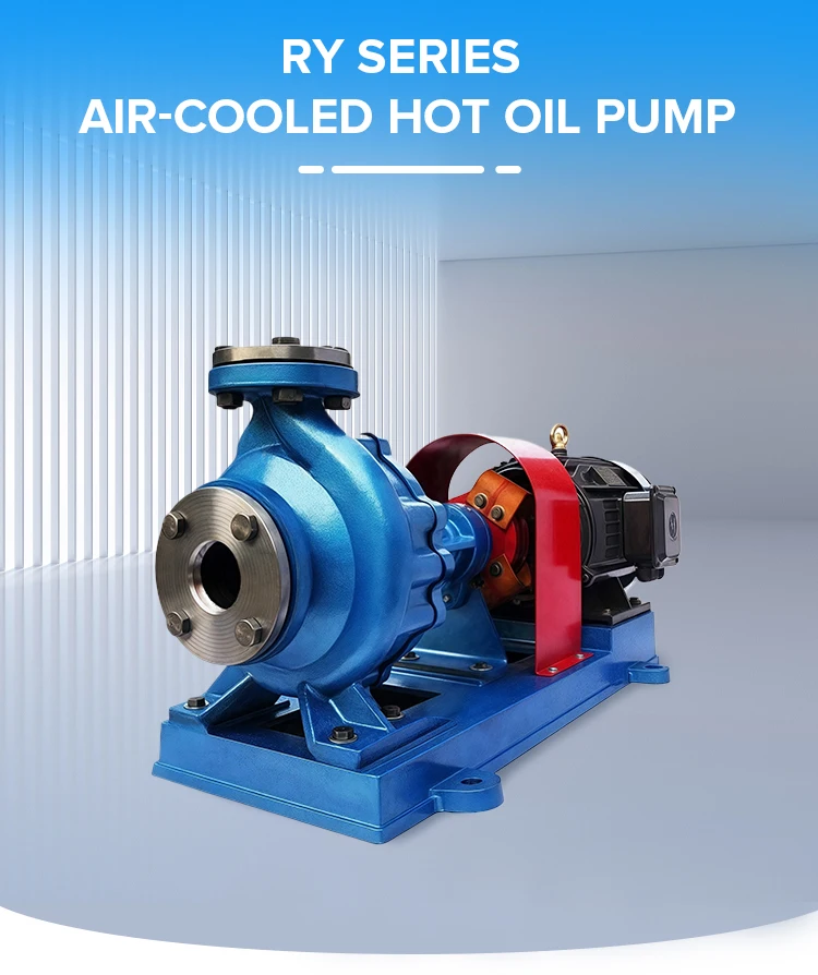 350 Celsius High Temperature Thermic Fluid Pumps for Industry