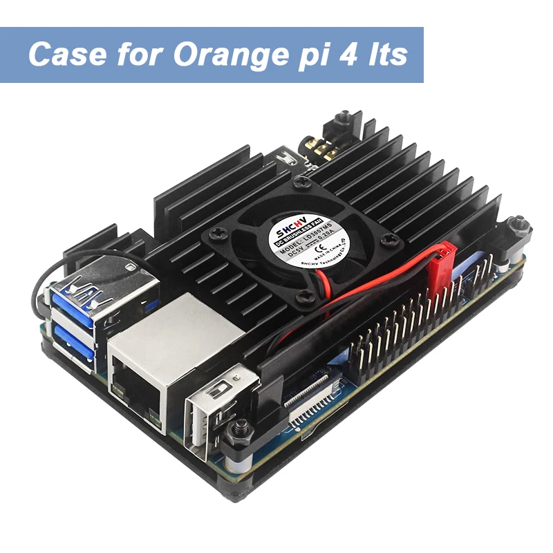 Wholesales Orange Pi Cooling Metal Case with Fan - Durable Aluminum ...