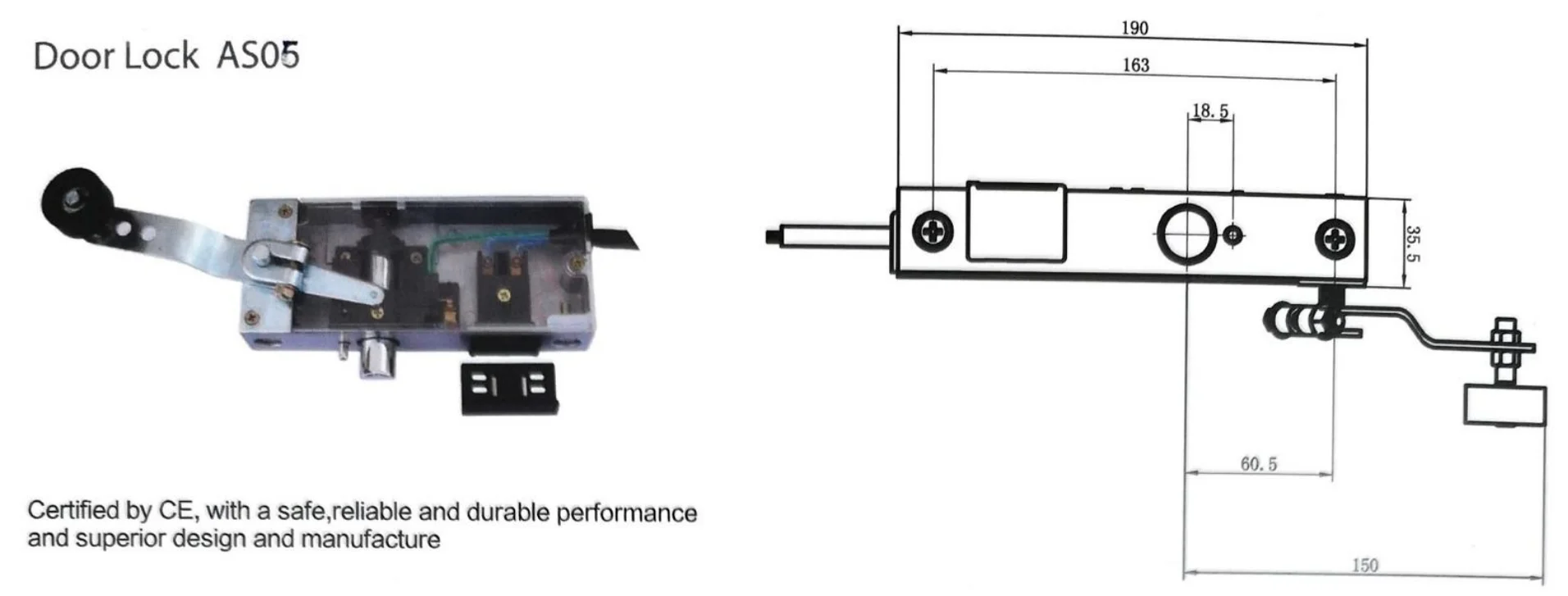 Semi-automatic Elevator Door Closer for Home - WR-DC001-2