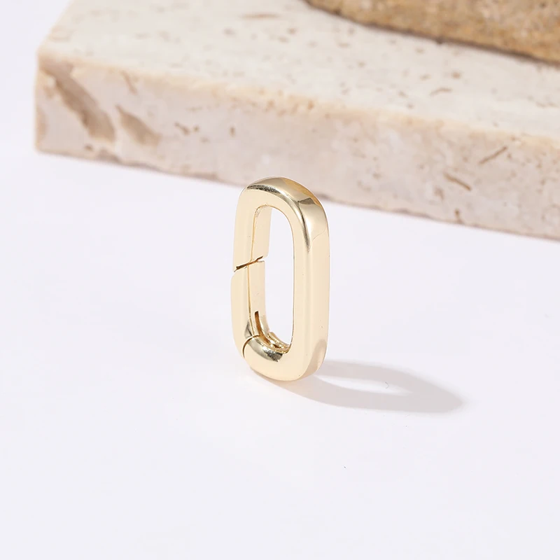 Wholesale 14K Gold Plated Spring Ring Jewelry Clasps