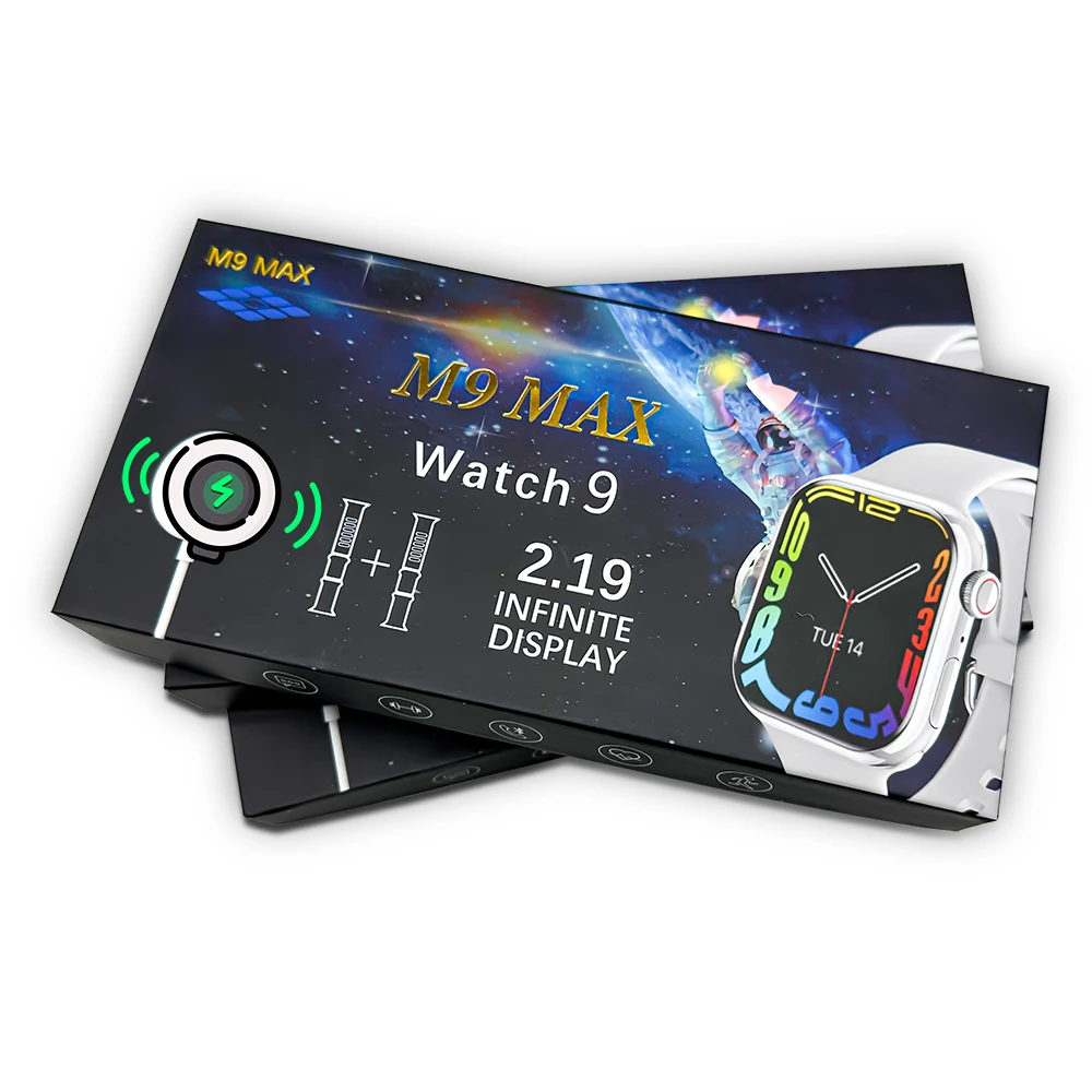 2024 New Series9 Smart Watch M9 Max 8 9 Wearable Devices Reloj ...