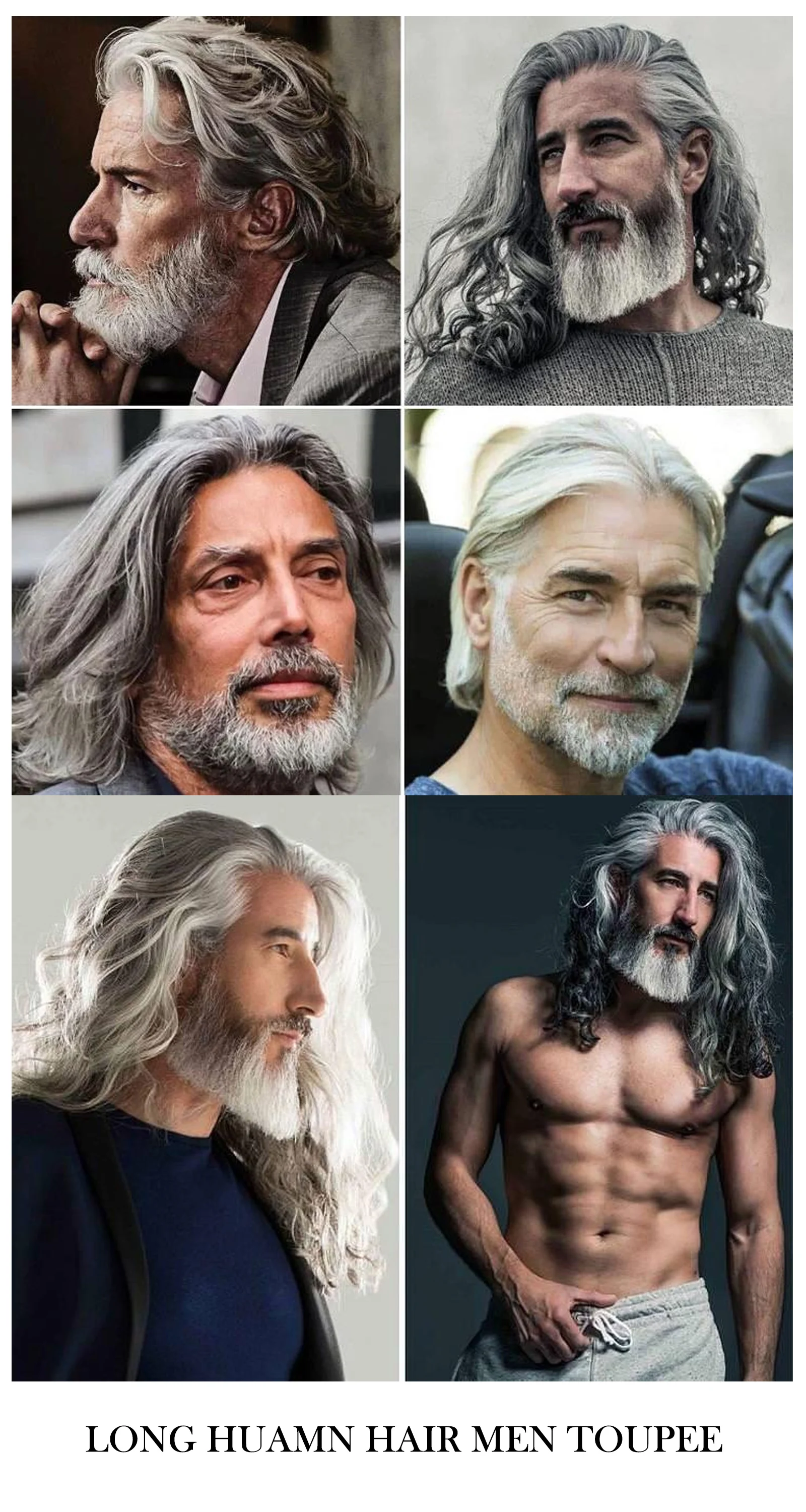 8x10inch Toupee for Men - 12inch Long Remy Virgin Hair