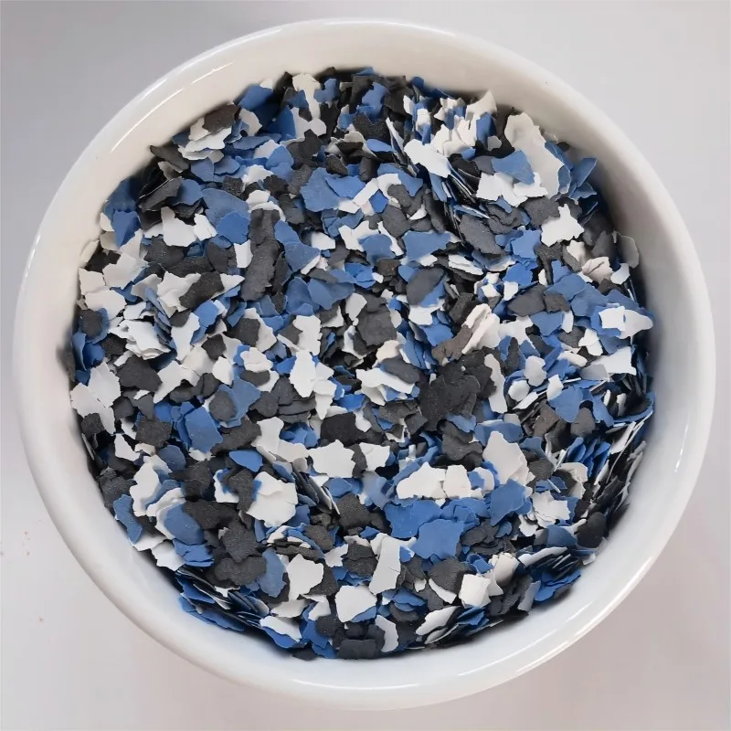 Wholesale Epoxy Floor Flakes Vinyl Flakes Chips For Polyaspartic Floor ...