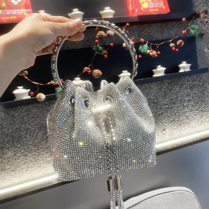 Bling Crystal Rhinestone Clutch Bag - Perfect for Parties