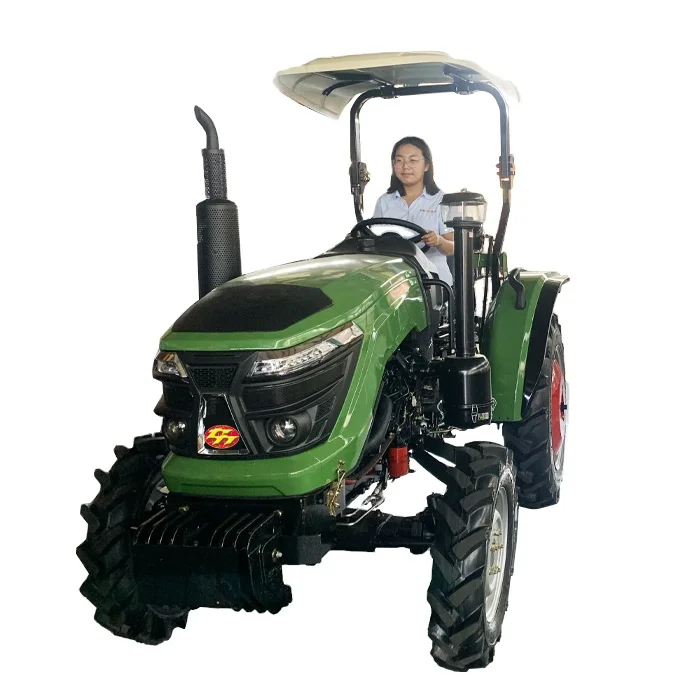 4wd traktor CE 70HP Wheeled tractor High-quality with efficient fuel ...