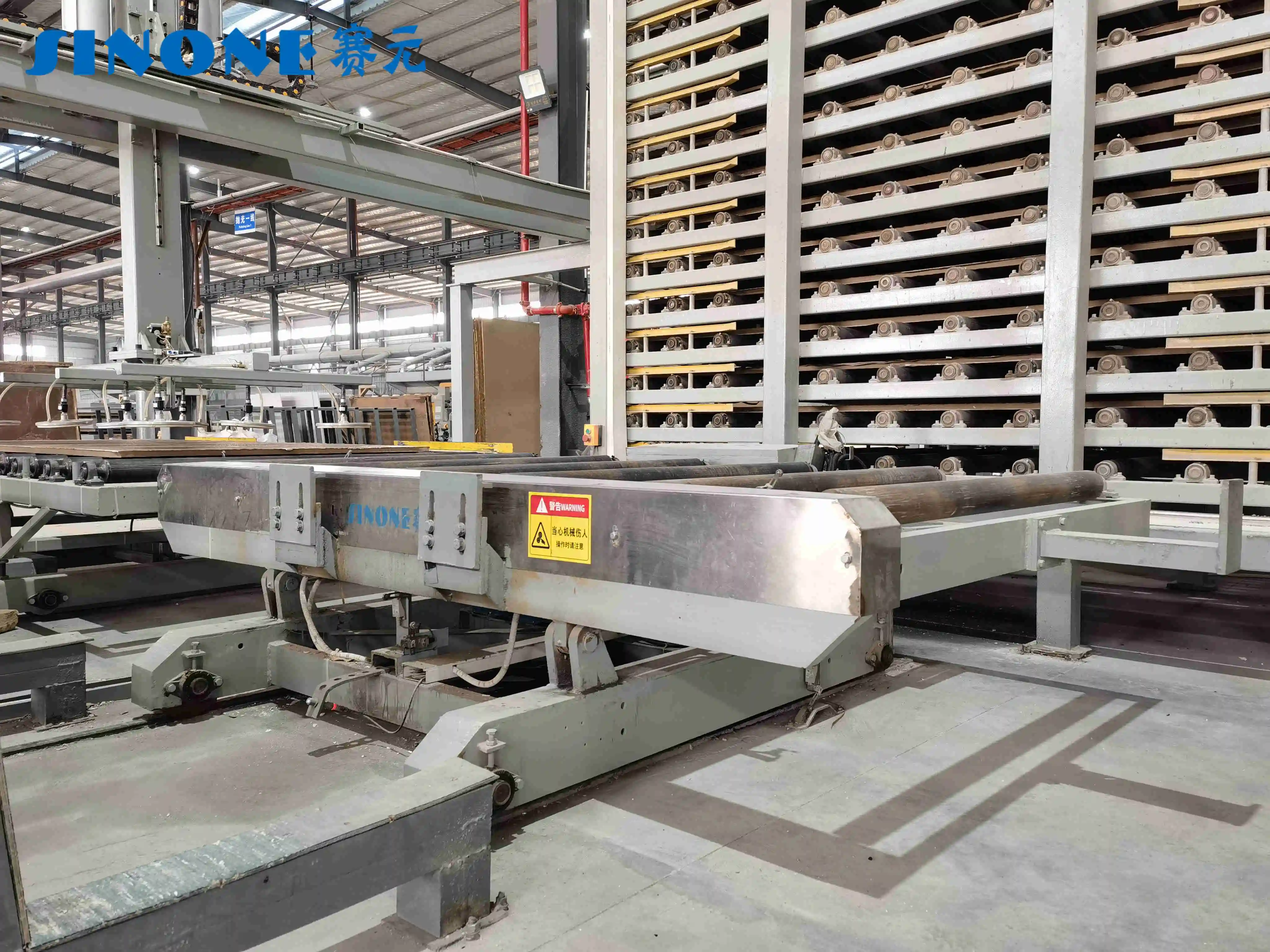 Artificial Quartz Stone Production Line Machine Slab Out Slab Auto ...
