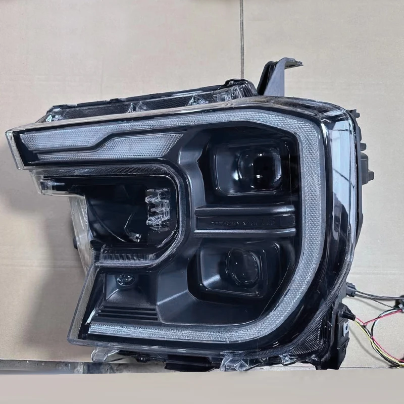 Led Headlight Projector Sequential Led Turn Signal Head Lamp For Ford ...