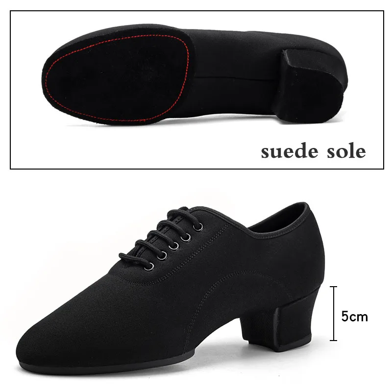 Men's Latin Tango Mordern Rumba Social Dance Shoes - MKH