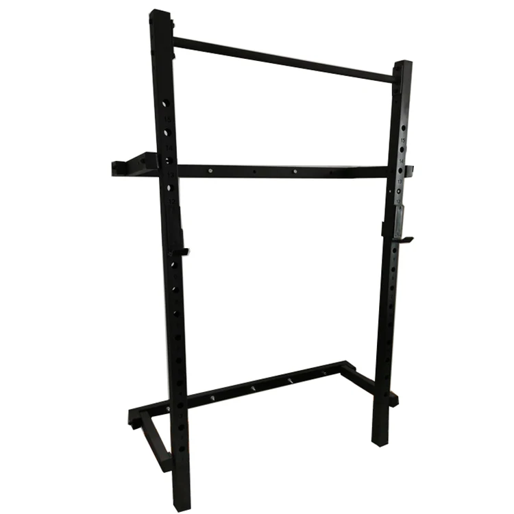 Wall Mount Folding Squat Rack with Weight Bench| Alibaba.com