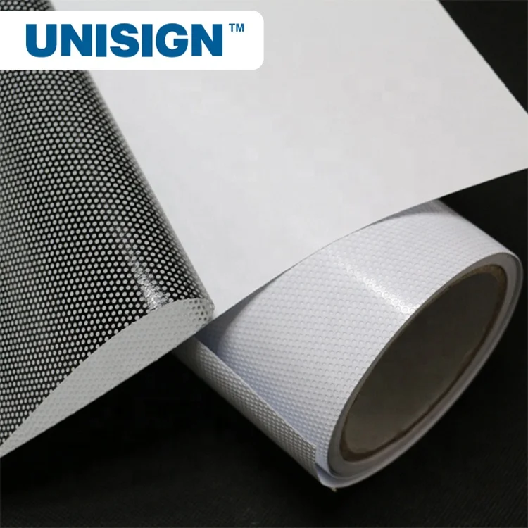 Waterproof One Way Vision Poster Adhesive One Way Vision Poster Vinyl ...
