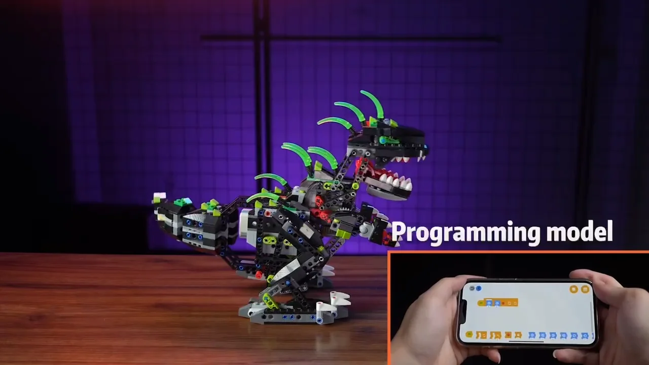 Rc Robot Dinosaurs Robotic Simulation Walking Dinosaur Toys Programming ...
