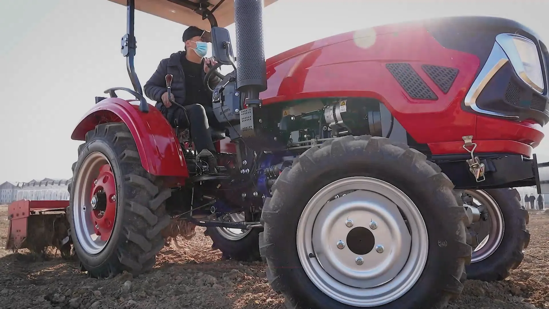 25hp 4 Wheel Micro Mini Farming Tractors Hot Sale Chinese Small Farm ...