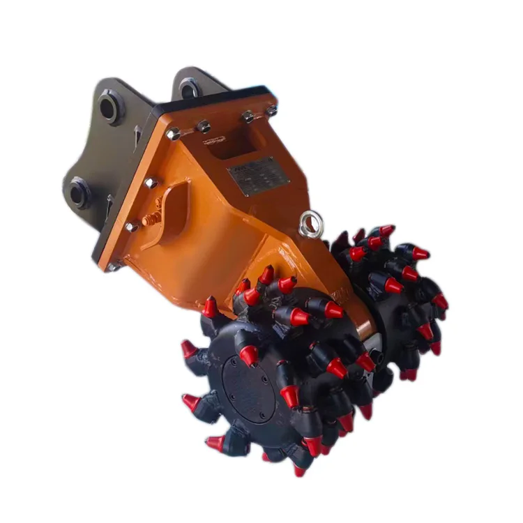 Rock Drum Cutting Machine Rotary Drum Cutters for Excavator - Buy ...