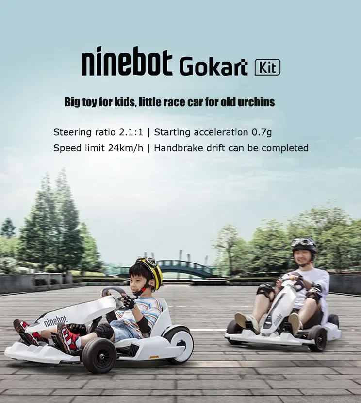 Ninebot Go Kart Kit - Ultimate Electric Racing Experience