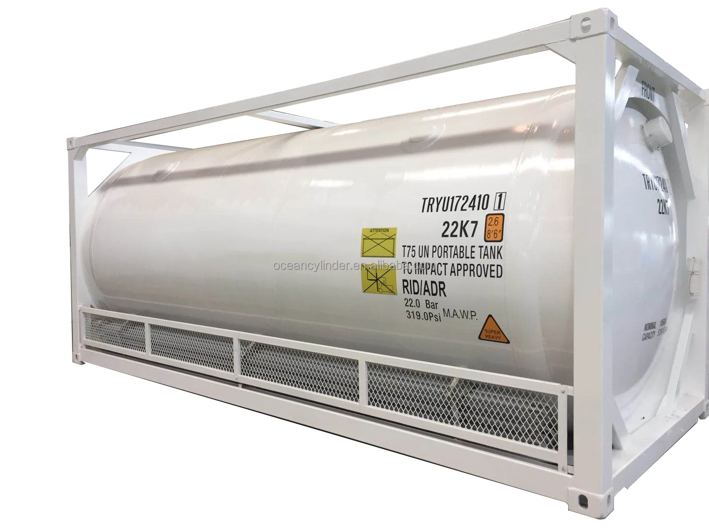 Low Work Pressure Welded Insulated Cylinders - 175L, 195L, 210L