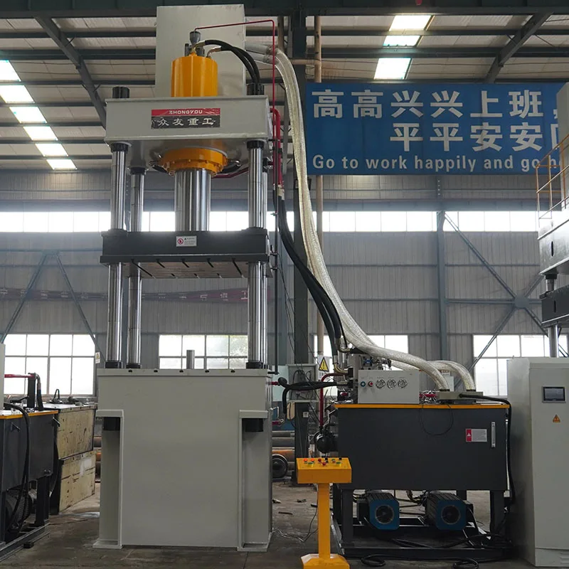 Four Column 350 Tons Fast Energy-saving Hydraulic Press Metal Hot ...