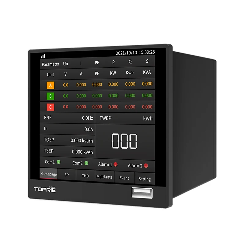 China Digital Power Meter Three Phase Panel Electricity Meter 96*96cm ...