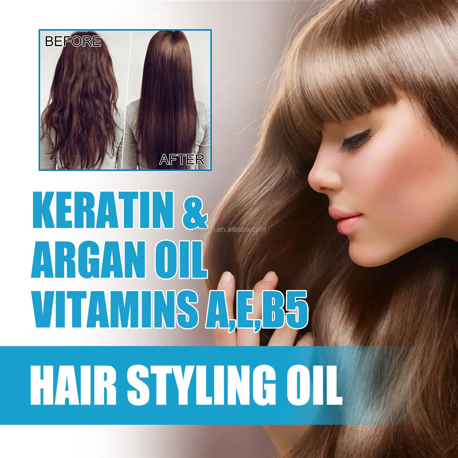 Silky Hair Capsule Keratin Treatment - Reduce Splits & Soften