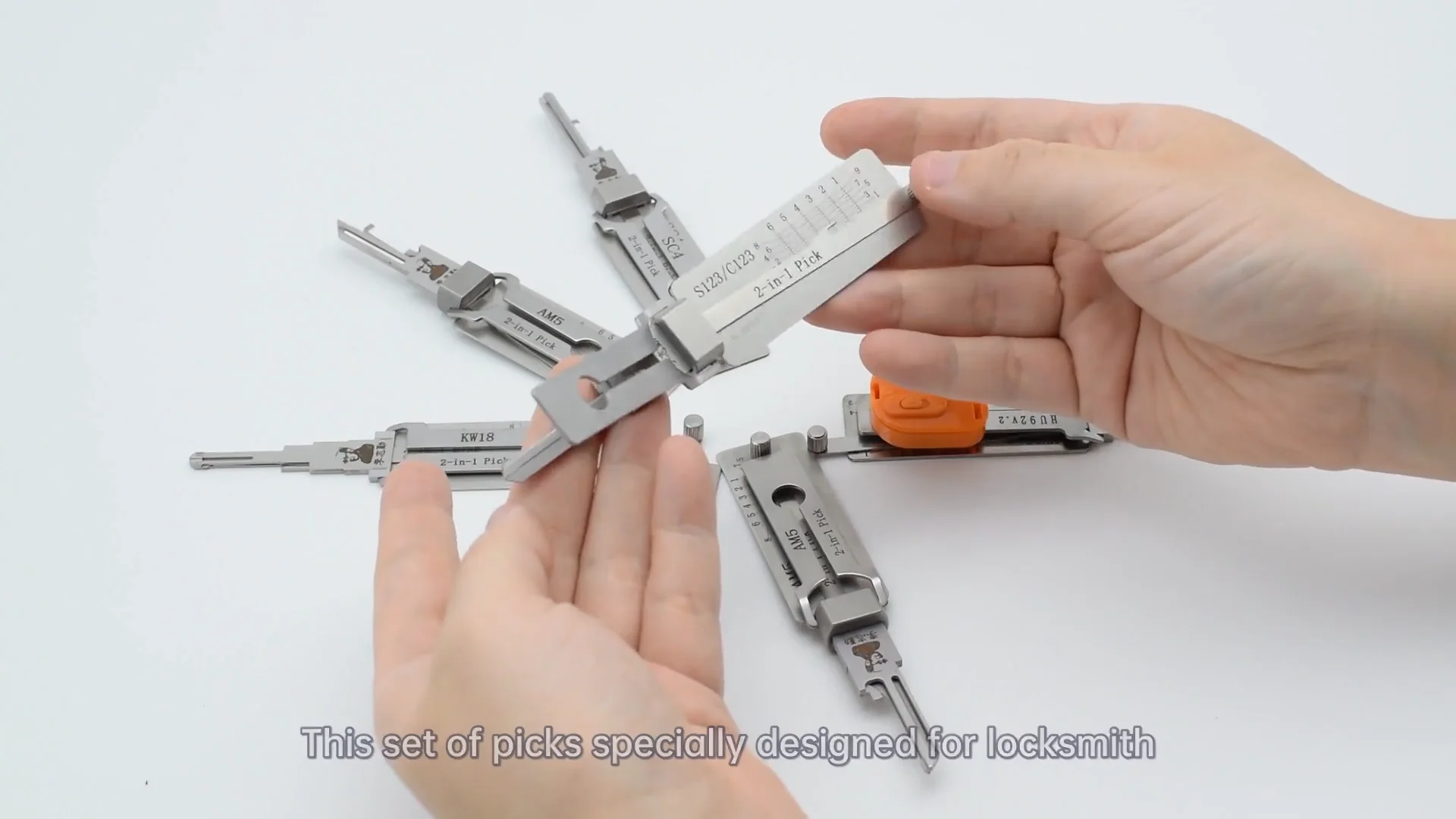 Original Lishi Sc1 Lishi 2 In 1 Lock Pick & Decoder For House Lock ...