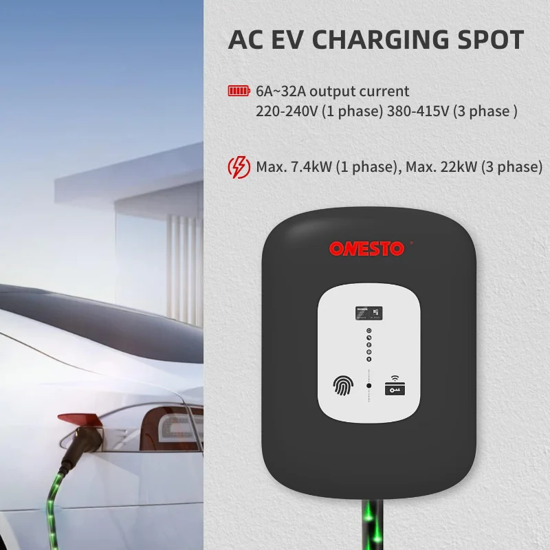 ONESTO EV Wallbox Chargers - Efficient Electric Car Solutions
