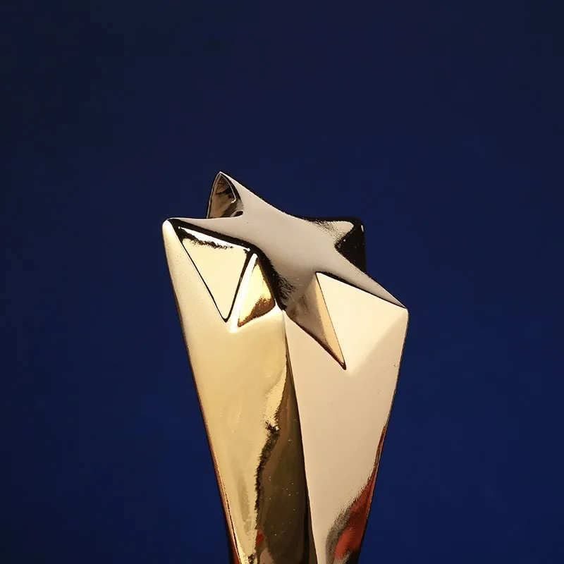 Hot Sell Dance Gold Star Shape Awards Custom Resin Trophy| Alibaba.com