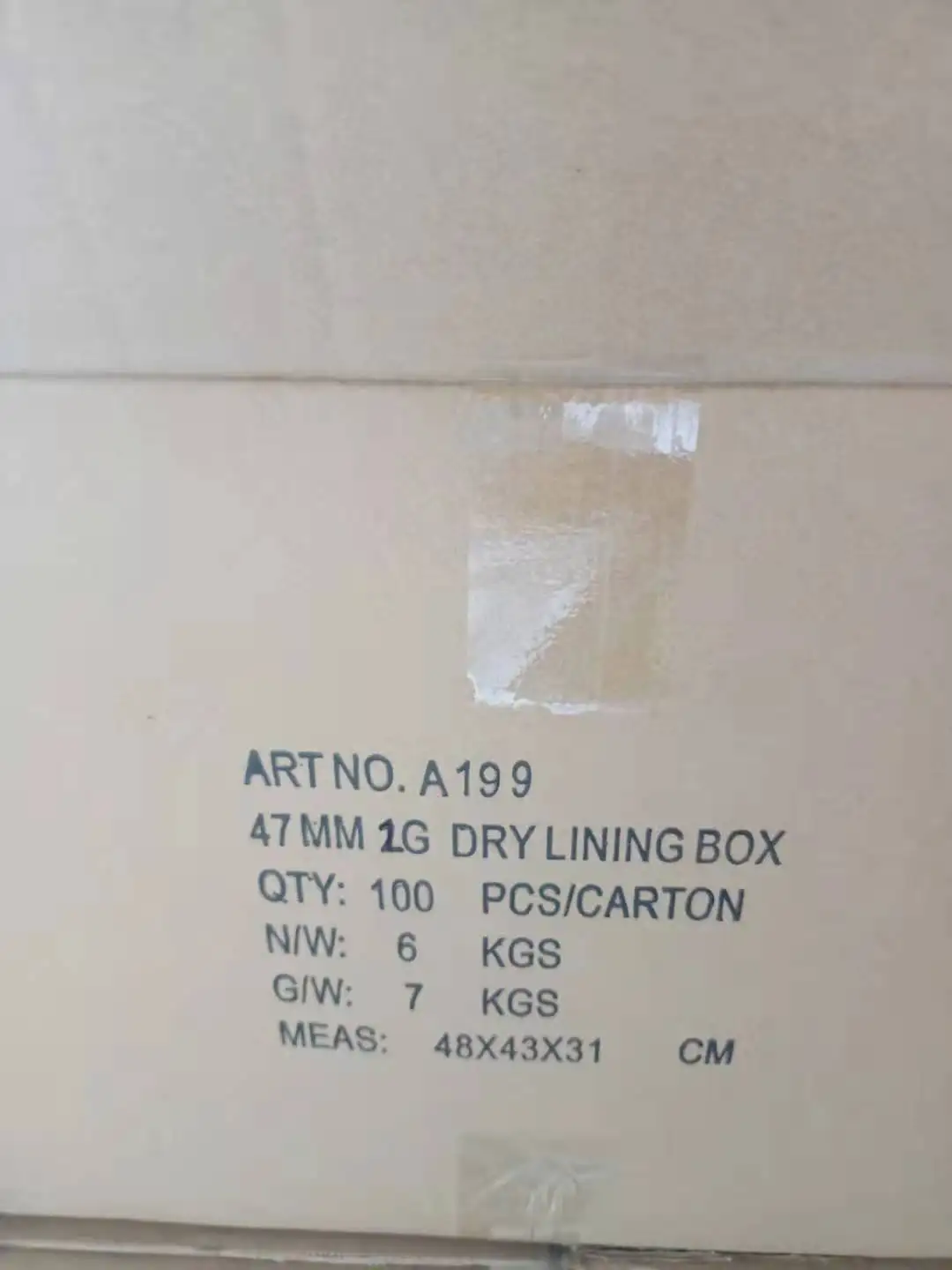 High Quality Plastic Uk Standard 35mm 47mm 2 Gang Universal Type Lining ...