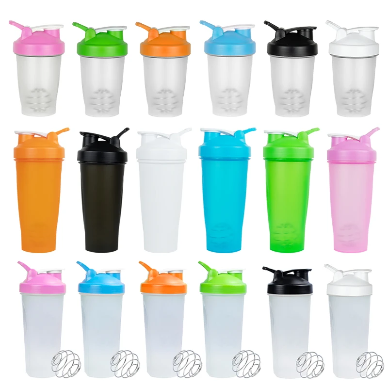 Mkas Wholesale Sport Protein Shaker Bottle Cups Plastic Custom Fitness ...