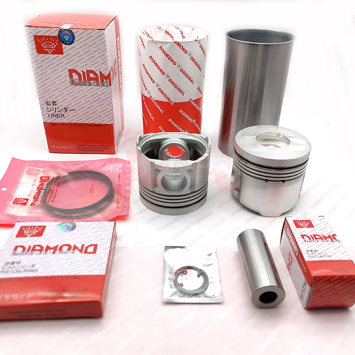 Car Engine Part 105mm 1-12111-435-0 6bg1 6bg1-4 Engine Piston For Isuzu ...