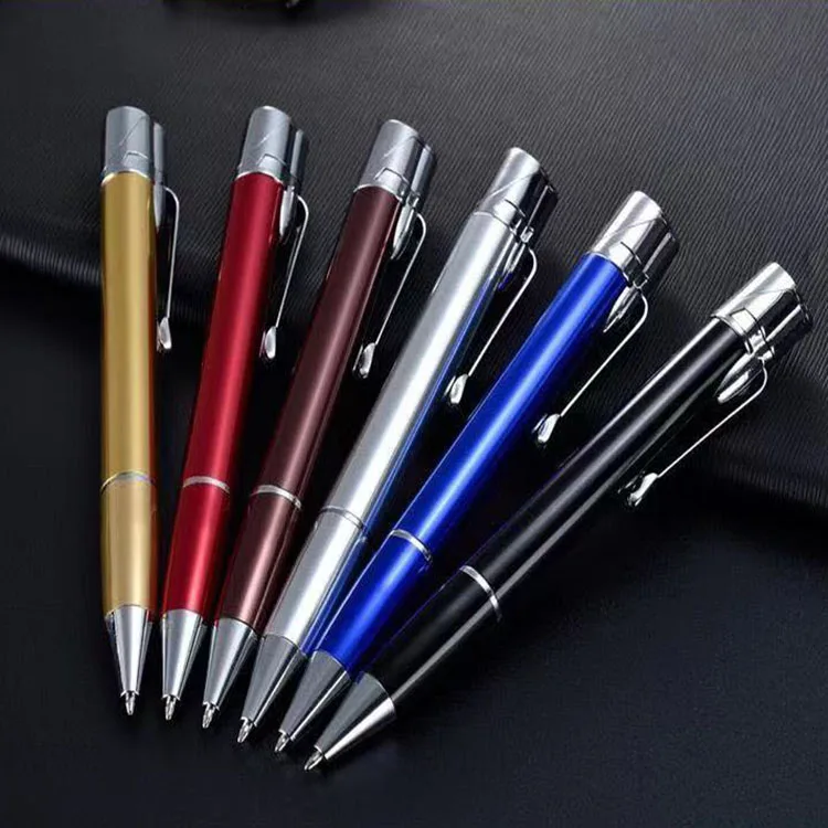 New Design Ballpoint Pen Lighter Tobacco Portable Windowproof Torch ...