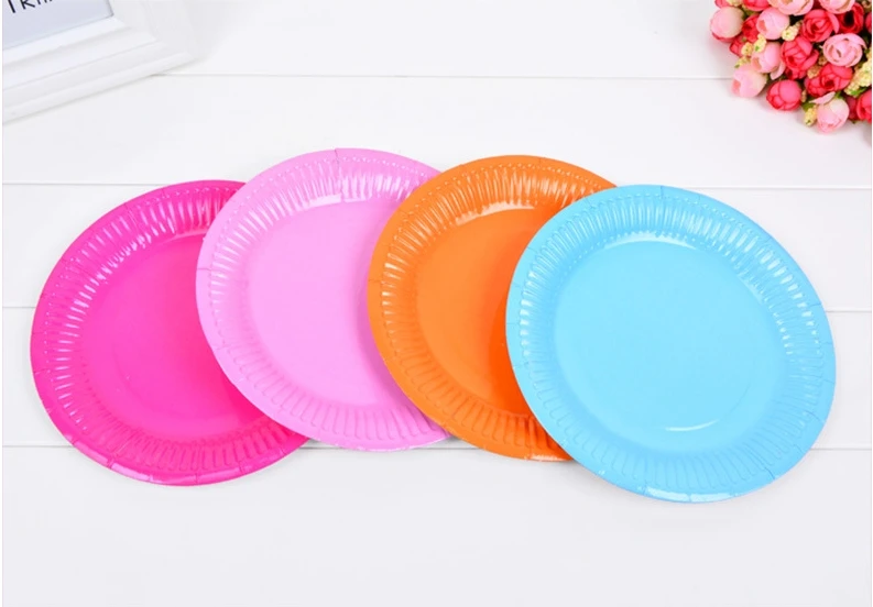 Disposable Paper Plate Kindergarten Children Handmade Diy Painting ...