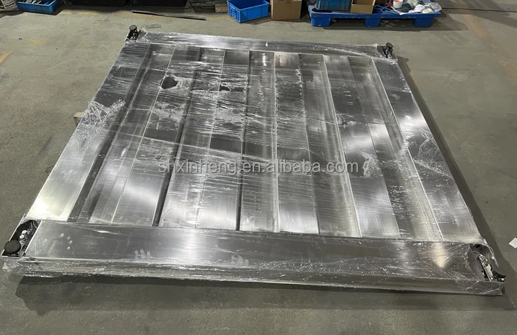 1 Ton Stainless Steel Floor Scale - Precision & Durability