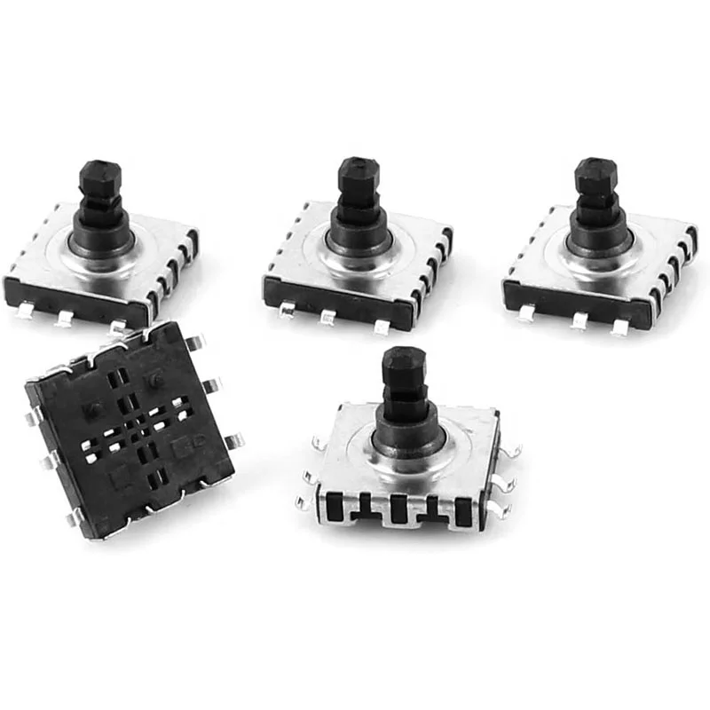 10x10x9mm 5 vías momentáneo SMD SMT Joystick táctil interruptor de ...