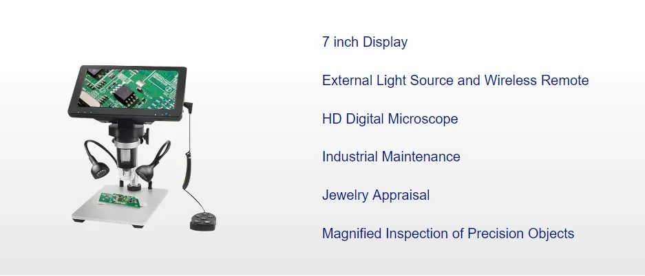 Digital USB Microscope 1600X Magnification Mini Handheld Inspection ...