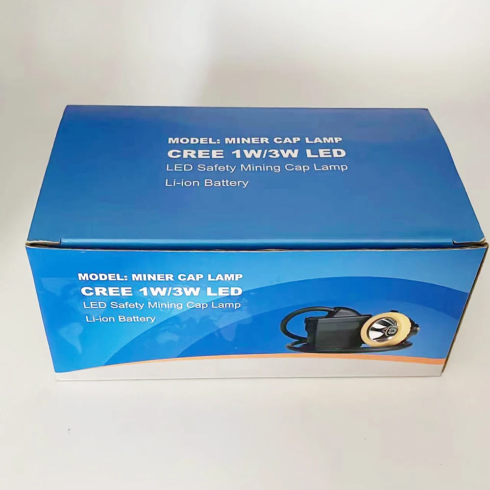 Explosion Proof Corded Led Miner Cap Lamp Rechargeable Kl5lm 10000lux ...