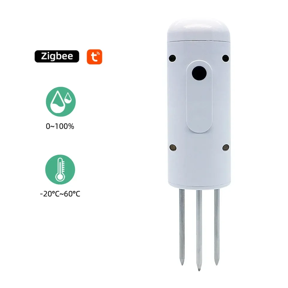 Wireless ZigBee Monitoring Sensor Soil Moisture Temperature Sensor ...