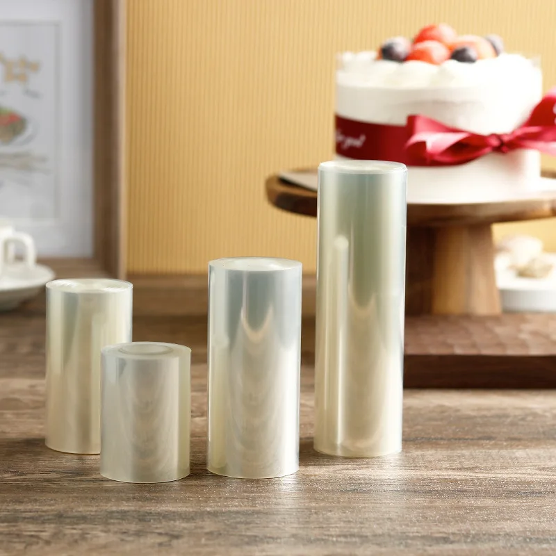DIY Acetate Sheet Baking Transparent Mousse Cake Sheets Surrounding ...