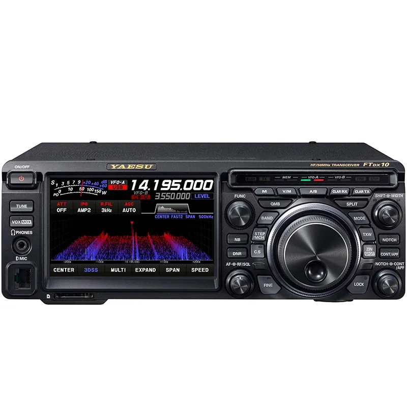 Yaesu FTDX10 FTDX-10 DX 10 50 MHz 100W RF AF Transmit SDR receiver ...