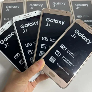 For Samsung J7 2015 Mobile Phone Whole Sale Used Unlocked Second Hand ...