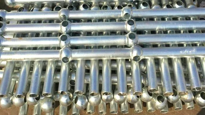 Outdoor Ball Joint Railing Handrails Galvanized Stair Industrial Ball ...