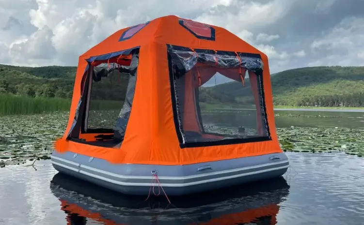 Inflatable Pool Float Tent - Durable Outdoor Camping Air Tent