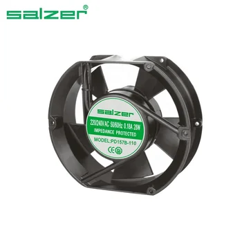 Salzer Pd157b-110 Ac Industrial Axial Flow Fan Ventilation Motor Fan ...