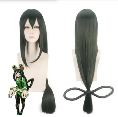 Boku No Hero Academia Tsuyu Asui Cosplay Wig My Hero Academia Women ...