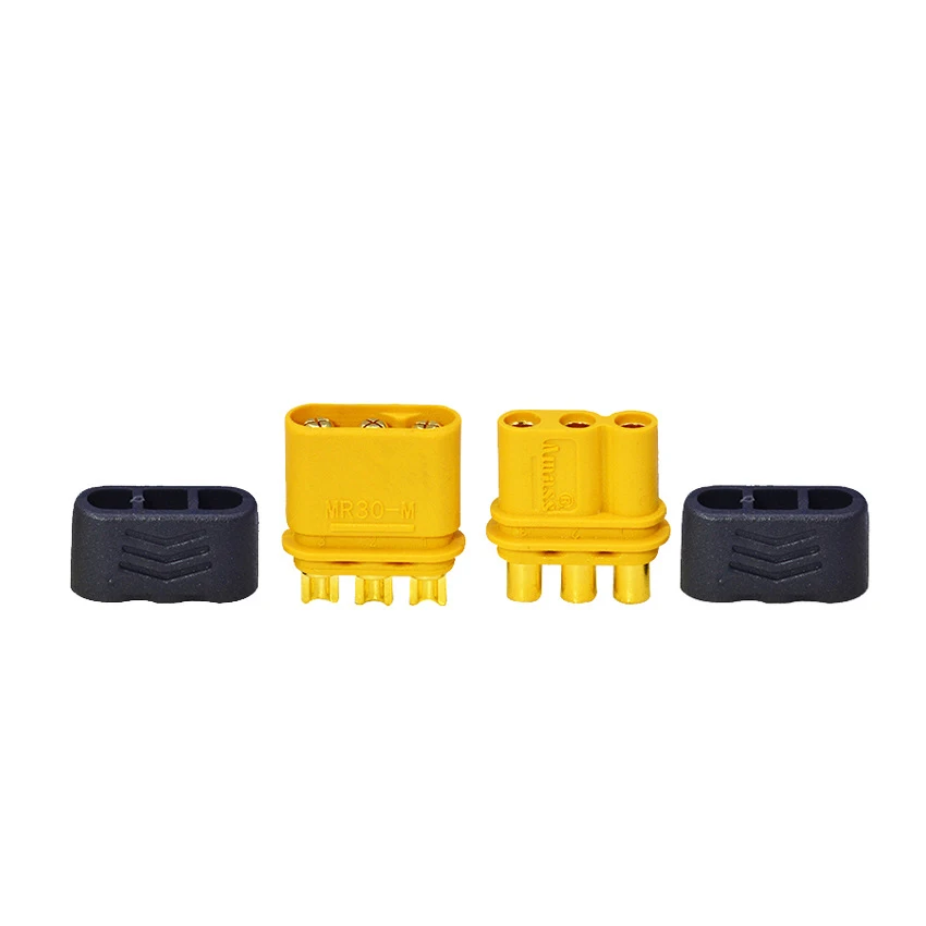 Male Female Black Yellow Mr30 Battery Bullet Plug Adapter Original ...
