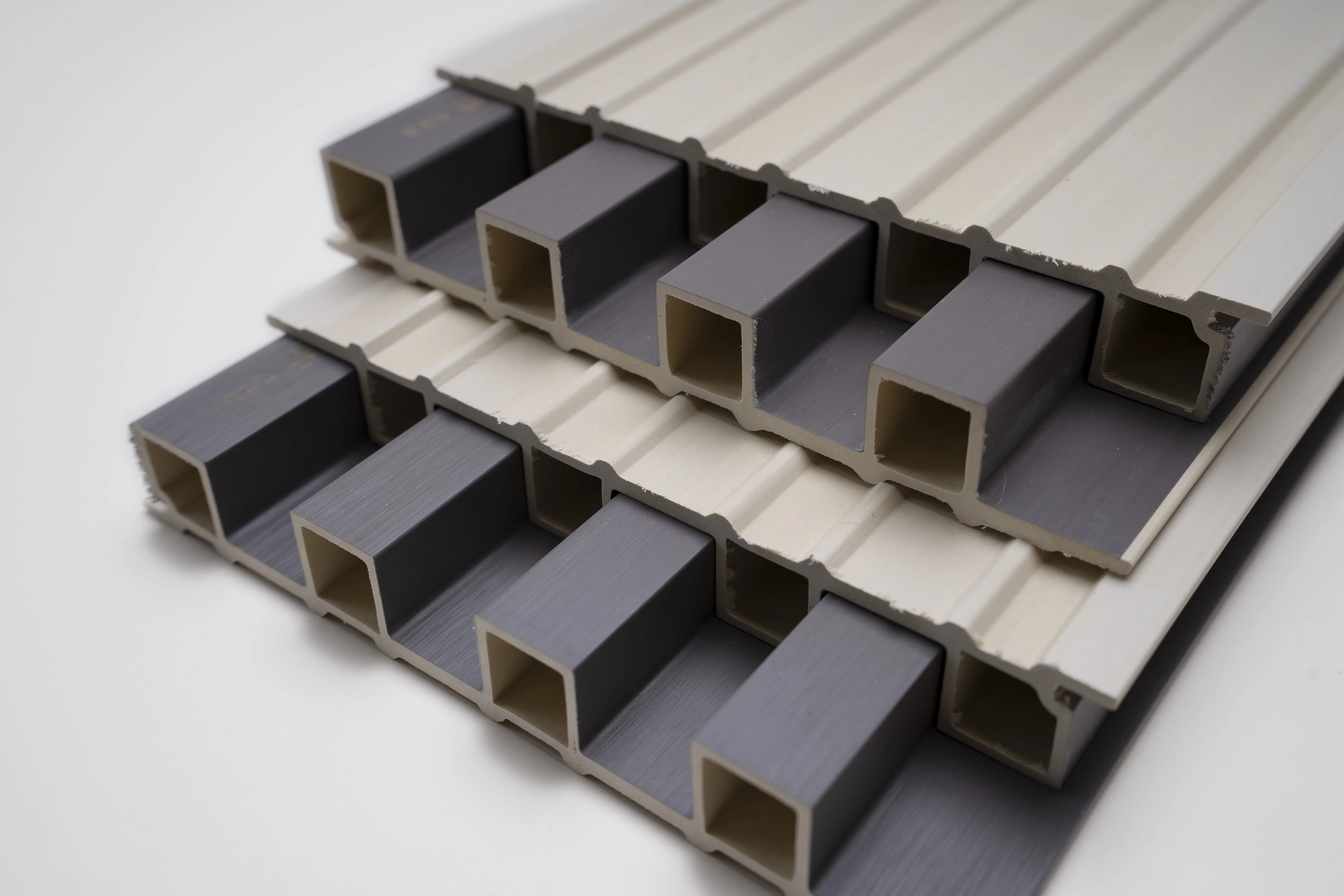 Timekey Pvc Wpc Fluted Wall Panel Interior Decoration Eco Wood 15mm Wpc ...